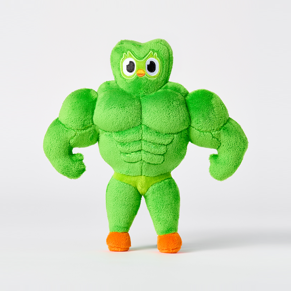 Buff Duo Plushie – Duolingo