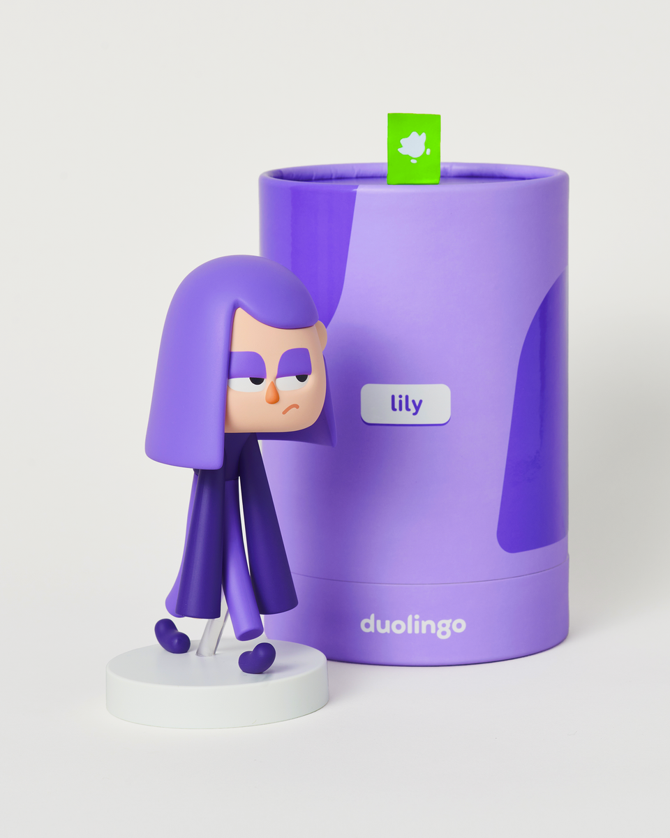Lily Vinyl Figure Duolingo Store